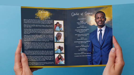 Funeral Program Wording Examples: What to Include in Your Template ...