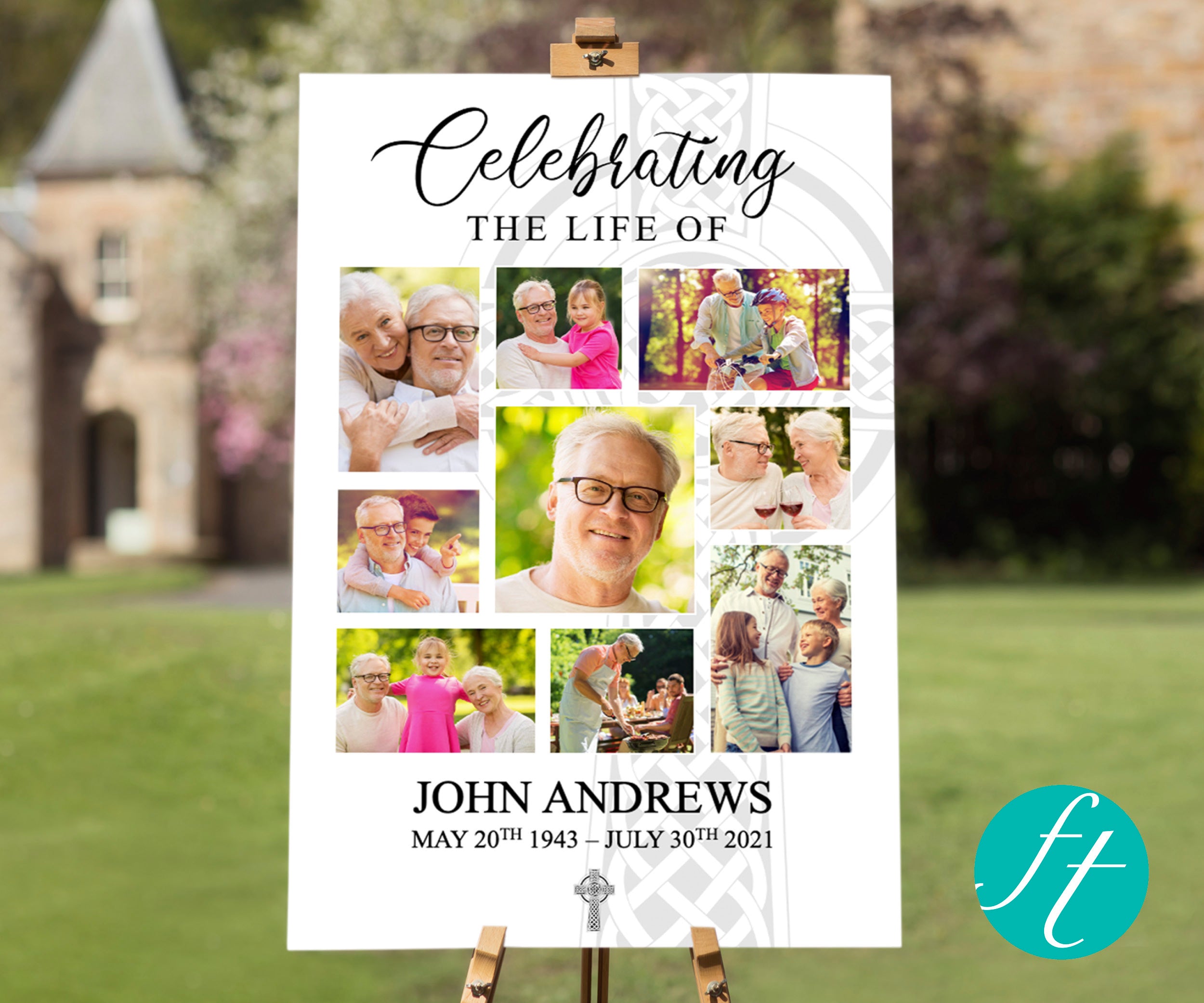 Catholic Funeral Poster – Funeral Templates