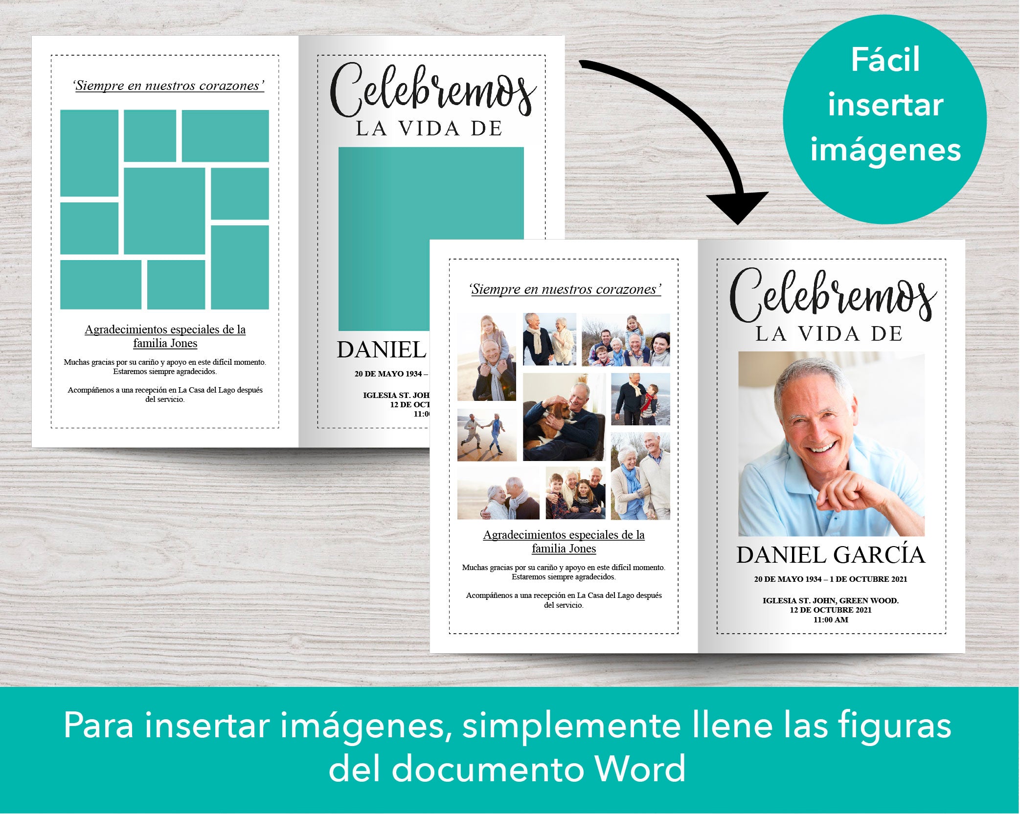 Plantilla De Programa Funerario