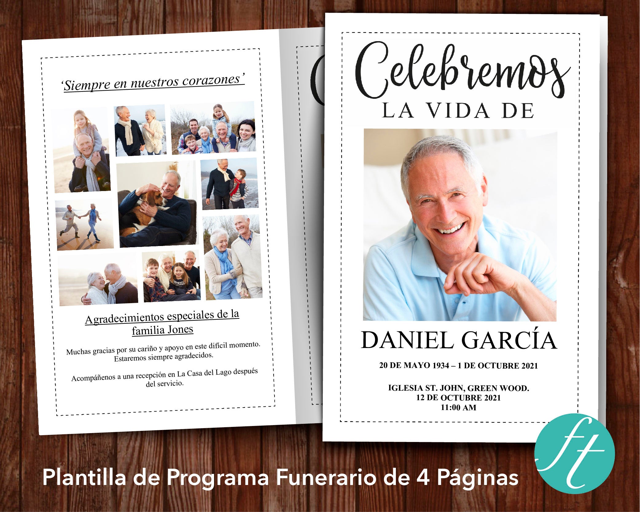 Ejemplo De Diseño De Programa Funerario Diseña Gratis Un Programa