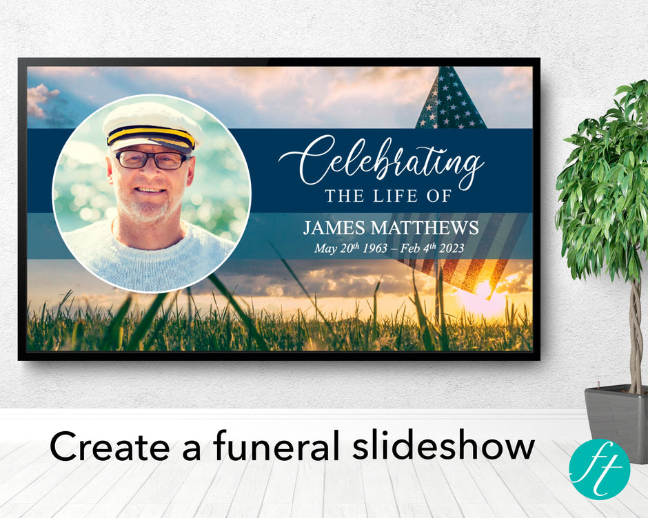 Funeral Slideshow Template in PowerPoint – tagged "For Women" – Funeral ...