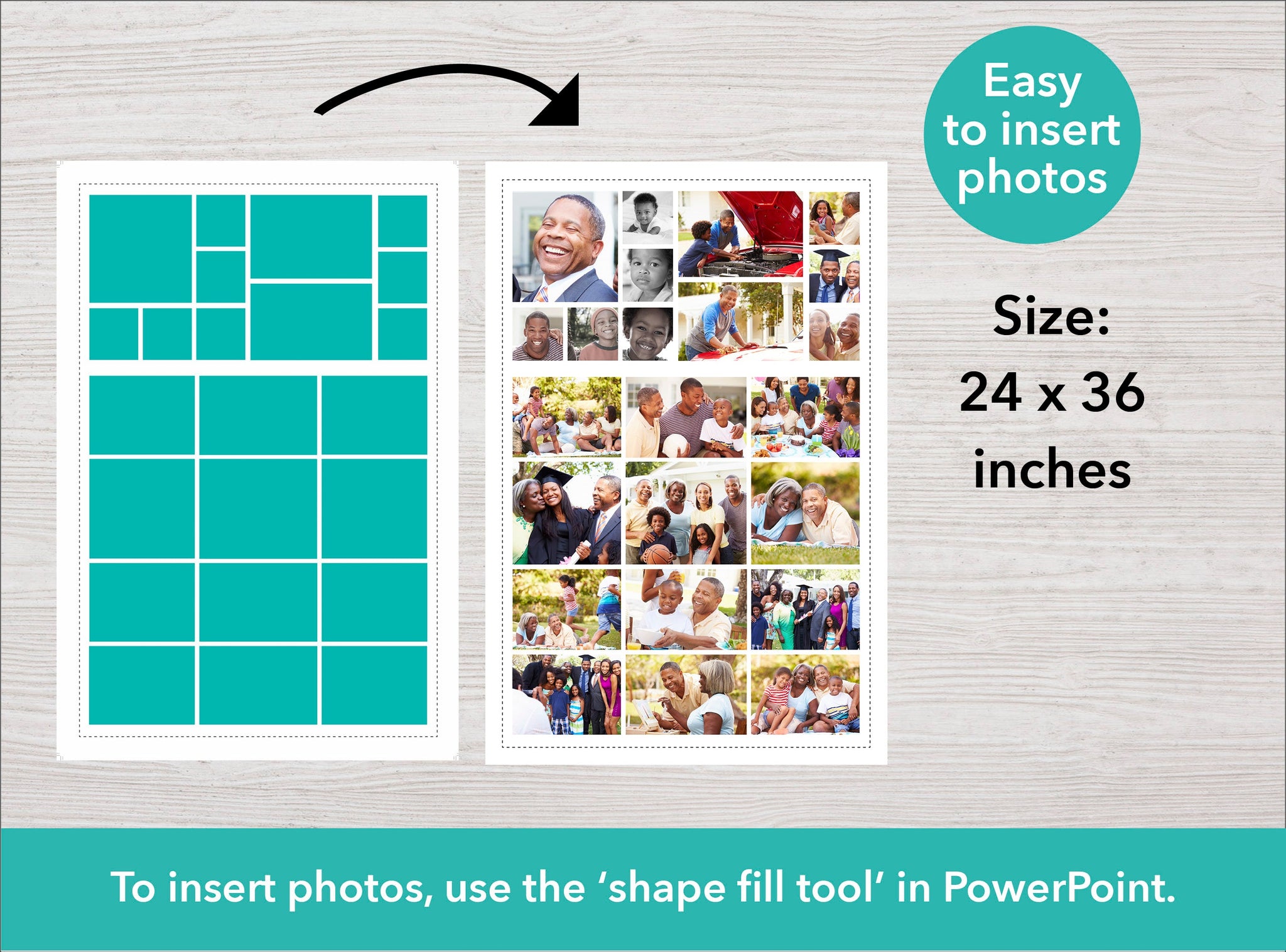 Funeral Memory Board in Classic White – Funeral Templates