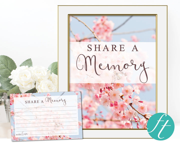 Share a Memory Cards for a Funeral Service – Funeral Templates