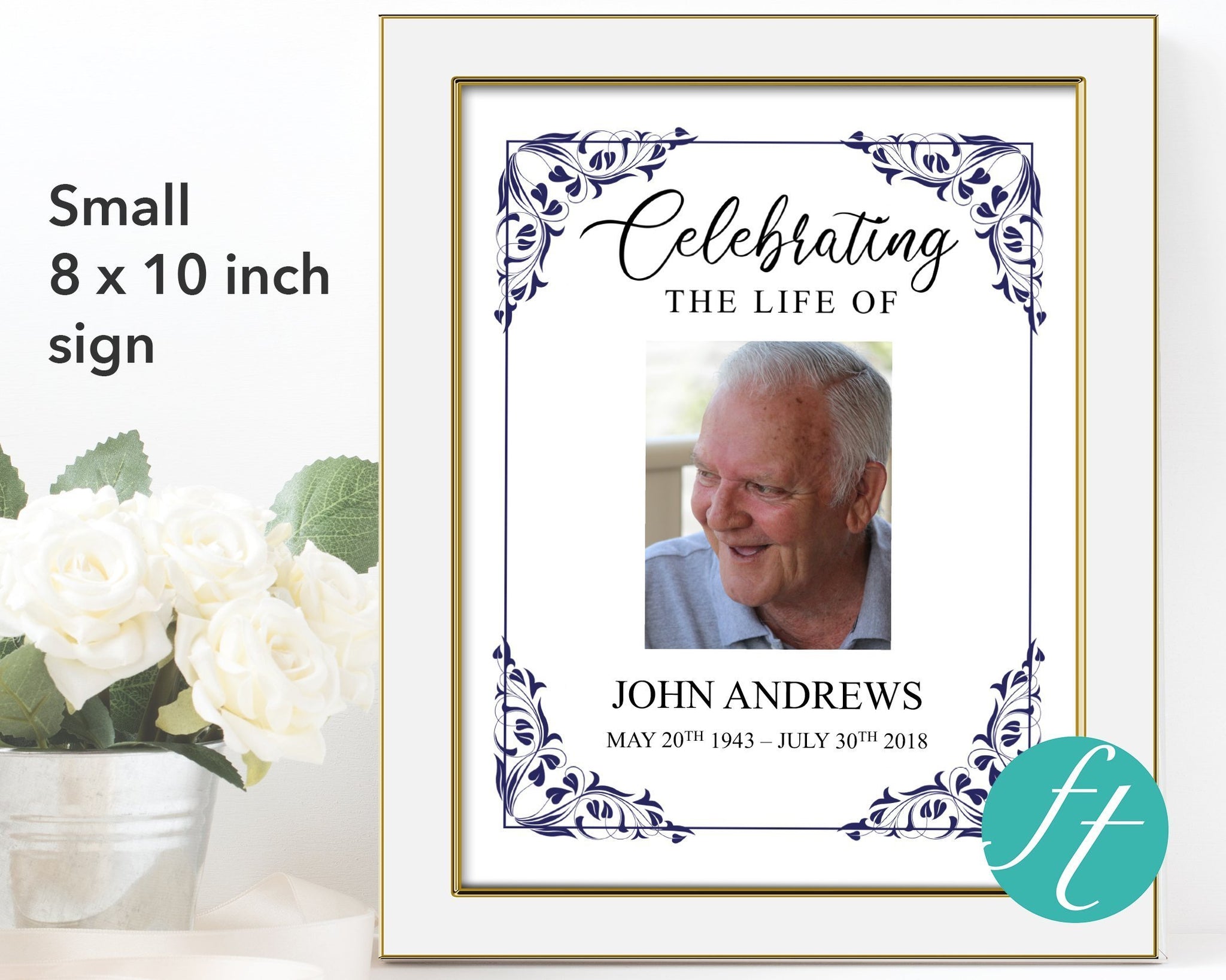 Large Funeral Welcome Sign – Funeral Templates