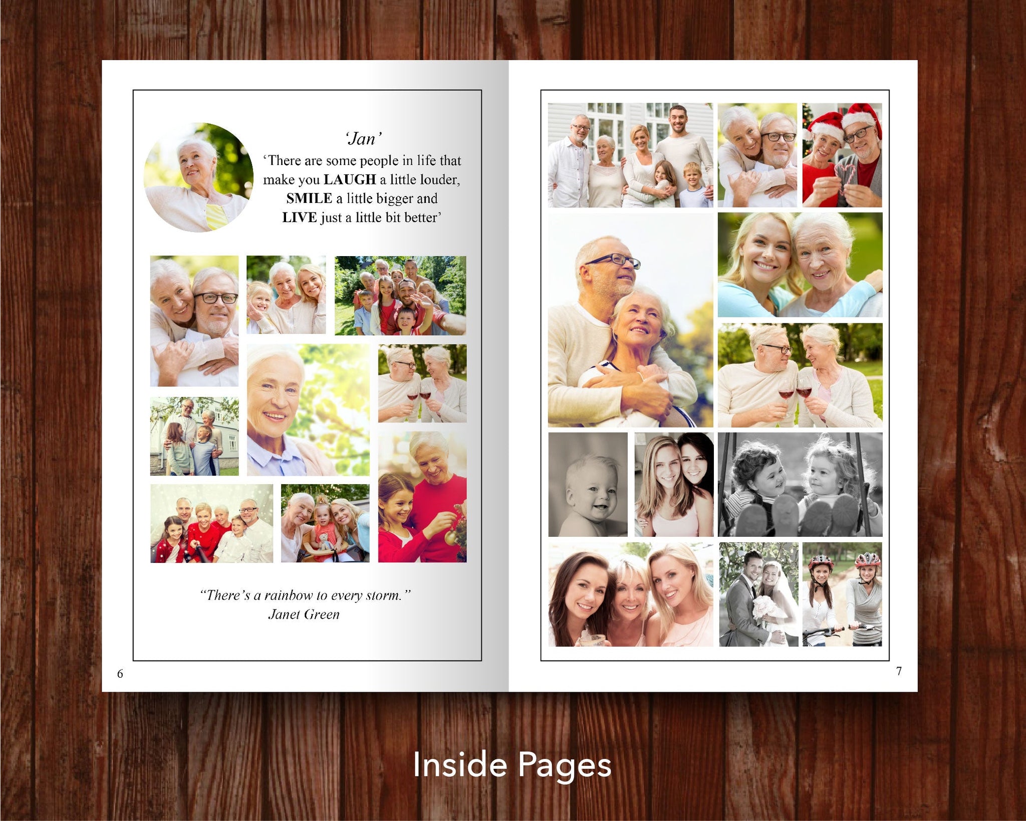 12 Page Black Ornate Funeral Program Template – Funeral Templates