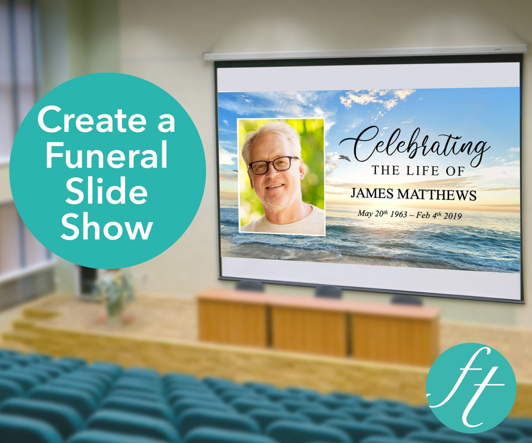 Funeral Slideshow Template in PowerPoint – Funeral Templates