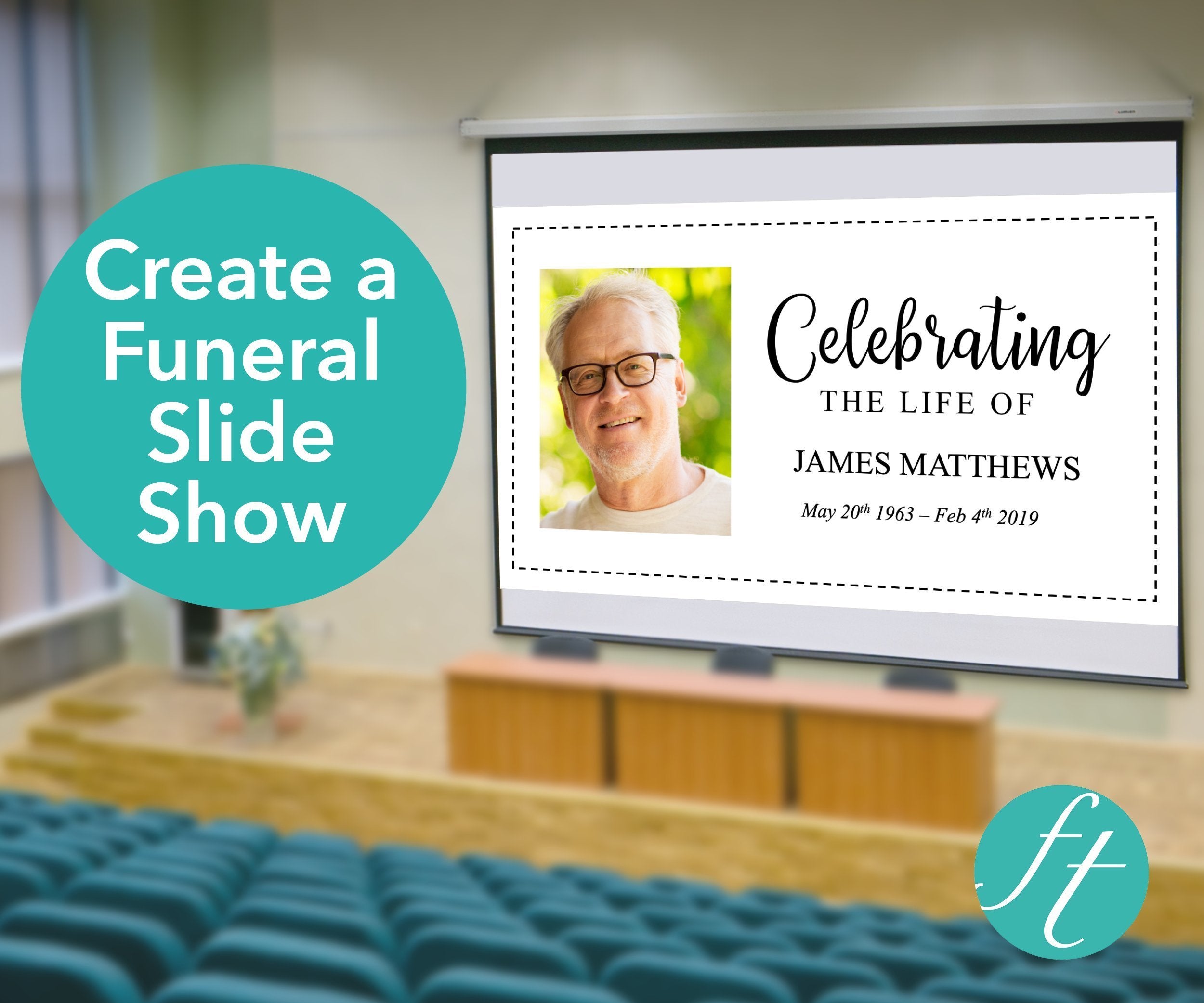 Classic Funeral Slide Show Template – Funeral Templates