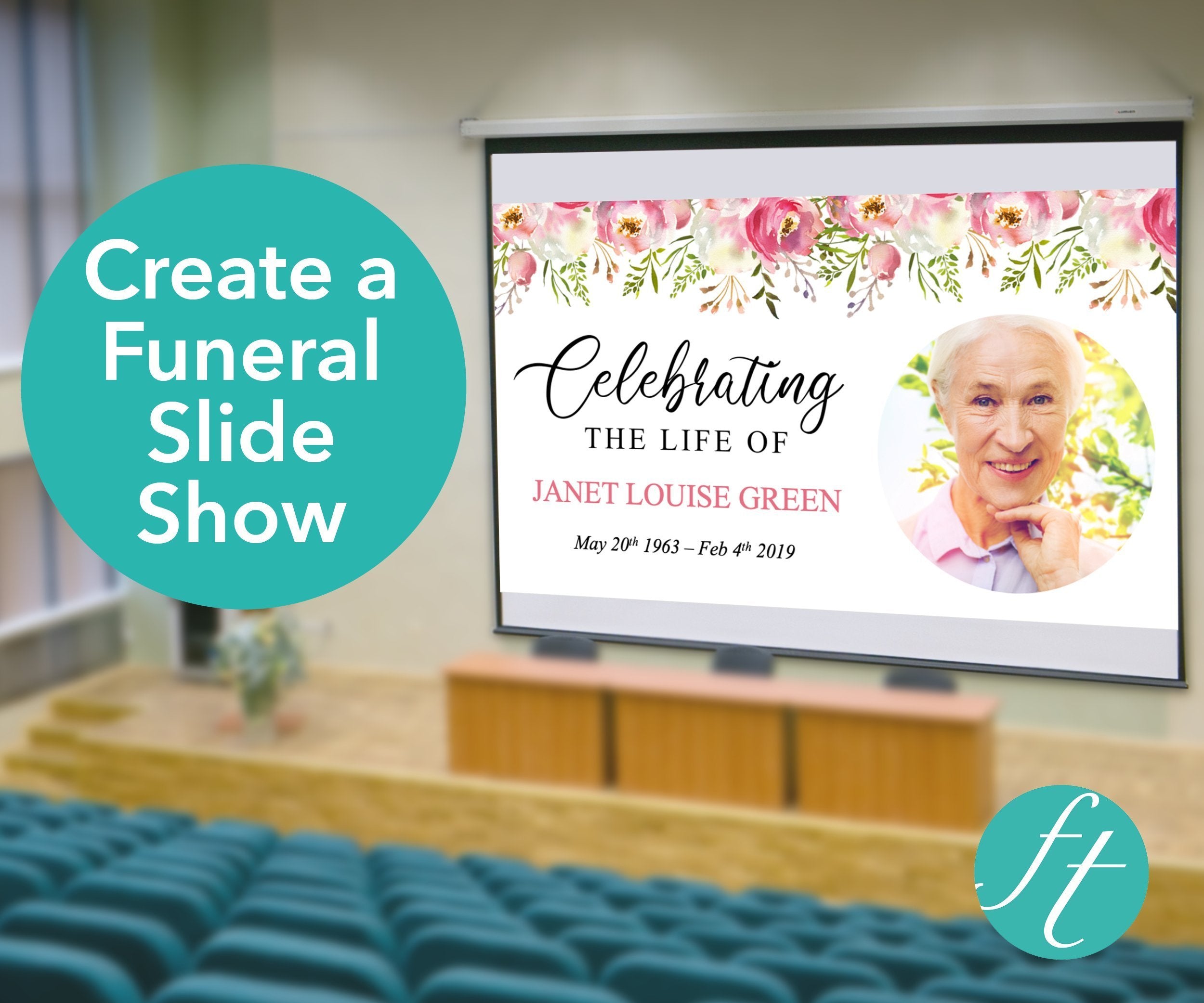 Funeral Slideshow Template in PowerPoint – Funeral Templates