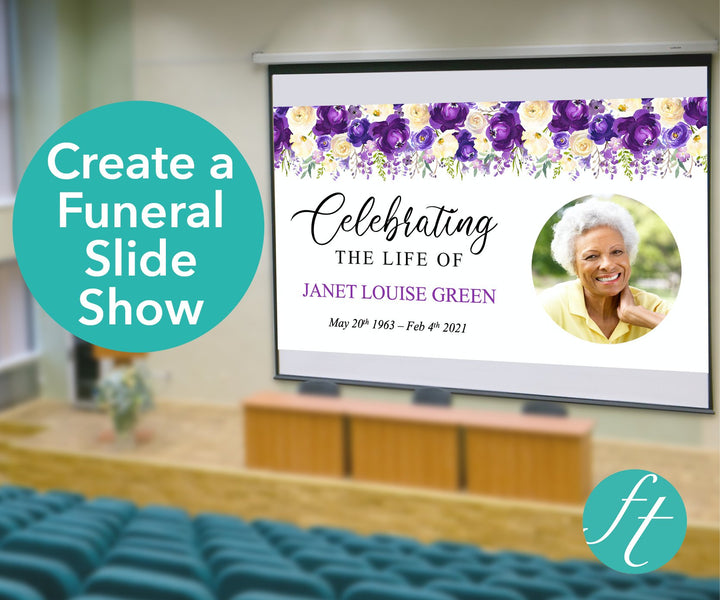 Funeral Slideshow Template in PowerPoint – Funeral Templates