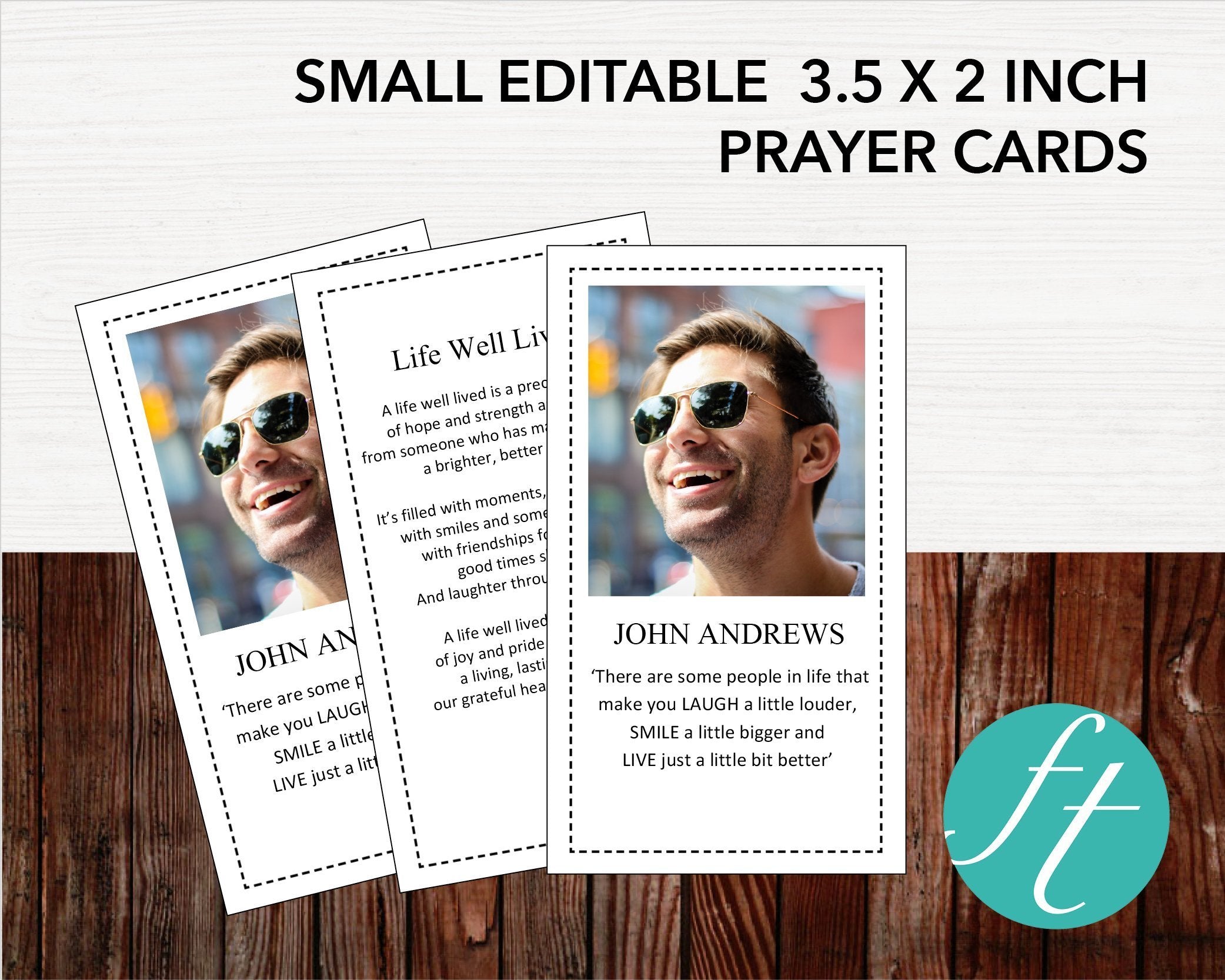 Funeral Prayer Card | Classic – Funeral Templates