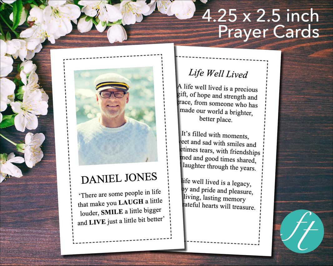 Funeral Prayer Cards – Funeral Templates